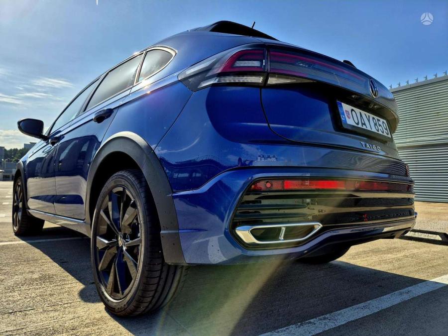 Zils Volkswagen Taigo 2025 Viļņa, ar dzinēja tilpumu 1.50 L un nobraukumu 28 tūkst. km par 21175 €, foto 21 vietnē AUTOMOTO.COM.LV