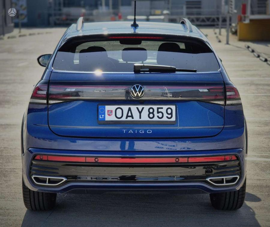 Zils Volkswagen Taigo 2025 Viļņa, ar dzinēja tilpumu 1.50 L un nobraukumu 28 tūkst. km par 21175 €, foto 16 vietnē AUTOMOTO.COM.LV