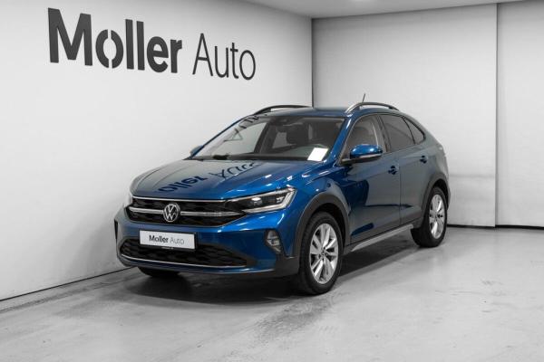 Blue Volkswagen Taigo 2025 in Vilnius, with an engine capacity of 1.00 L and mileage of 39 thousand km for 20950 €, photo 1 on AUTOMOTO.COM.LV