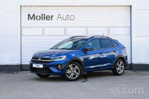 Zils Volkswagen Taigo 2025 Rīga, ar dzinēja tilpumu 1.00 L un nobraukumu 10 tūkst. km par 26336 €, foto  vietnē AUTOMOTO.COM.LV