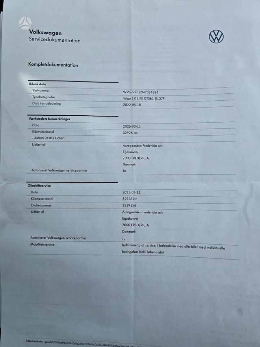 Коричневый Фольксваген Taigo 2022 в Клайпеда, объемом двигателя 1.00 л и пробегом 41 тыс. км за 16500 €, фото 24 на AUTOMOTO.COM.LV