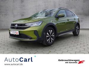 Zaļš Volkswagen Taigo 2022 Kauņa, ar dzinēja tilpumu 1.00 L un nobraukumu 13 tūkst. km par 21967 €, foto  vietnē AUTOMOTO.COM.LV