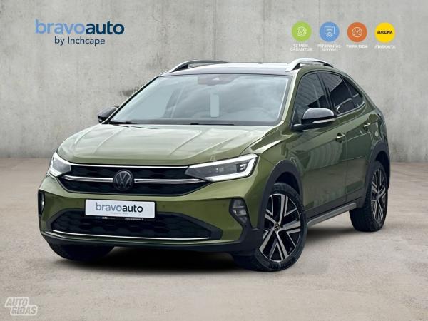 Zaļš Volkswagen Taigo 2022 Kauņa, ar dzinēja tilpumu 1.00 L un nobraukumu 111 tūkst. km par 18271 €, foto 1 vietnē AUTOMOTO.COM.LV
