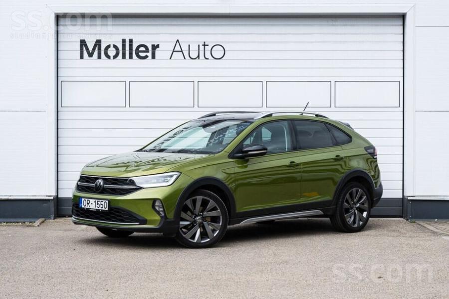 Zaļš Volkswagen Taigo 2022 Rīga, ar dzinēja tilpumu 1.50 L un nobraukumu 92 tūkst. km par 19950 €, foto 1 vietnē AUTOMOTO.COM.LV