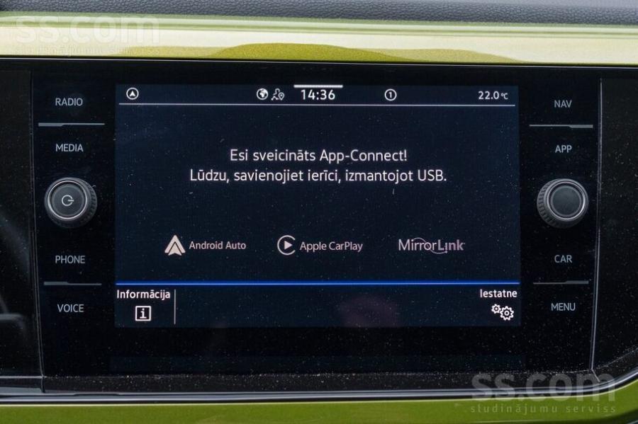 Zaļš Volkswagen Taigo 2022 Rīga, ar dzinēja tilpumu 1.50 L un nobraukumu 92 tūkst. km par 19950 €, foto 12 vietnē AUTOMOTO.COM.LV