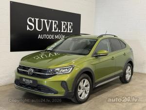 Zaļš Volkswagen Taigo 2022 Tallina, ar dzinēja tilpumu 1.00 L un nobraukumu 33 tūkst. km par 19995 €, foto  vietnē AUTOMOTO.COM.LV