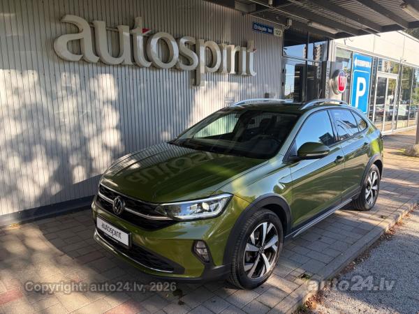 Green Volkswagen Taigo 2022 in Tallinn, with an engine capacity of 1.50 L and mileage of 120 thousand km for 19990 €, photo 1 on AUTOMOTO.COM.LV