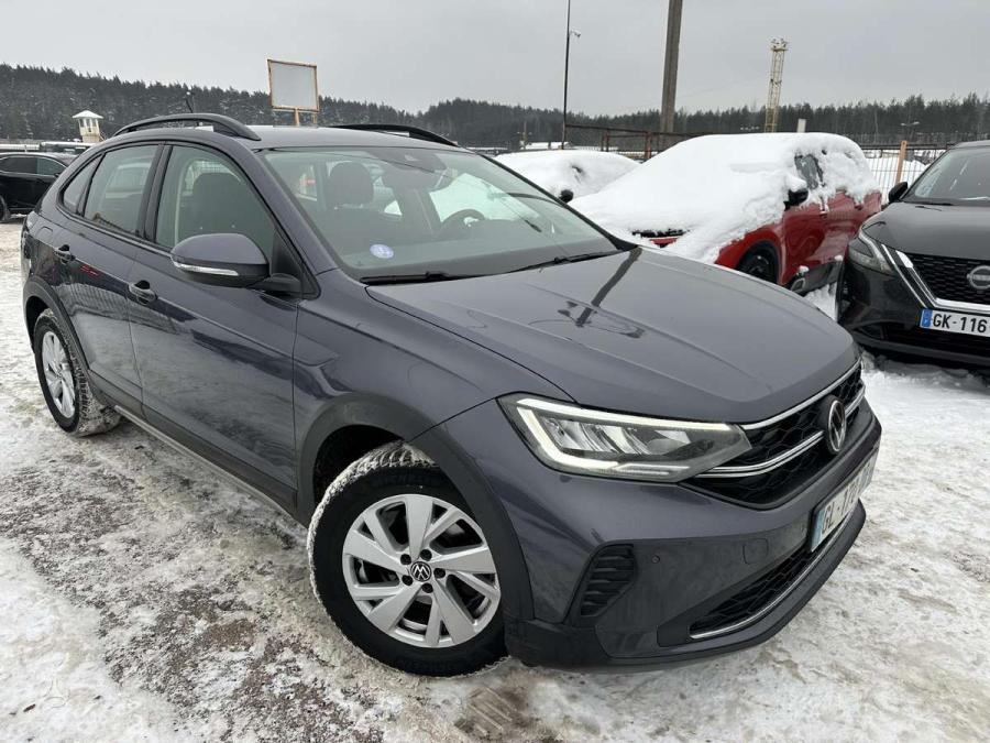Grey Volkswagen Taigo 2022 in Vilnius, with an engine capacity of 1.00 L and mileage of 167 thousand km for 15124 €, photo 3 on AUTOMOTO.COM.LV