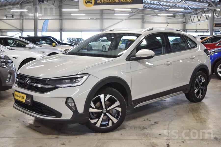 Pelēks Volkswagen Taigo 2022 Rīga, ar dzinēja tilpumu 1.50 L un nobraukumu 79 tūkst. km par 18900 €, foto 1 vietnē AUTOMOTO.COM.LV