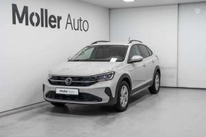 Grey Volkswagen Taigo 2022 in Vilnius, with an engine capacity of 1.00 L and mileage of 42 thousand km for 16500 €, photo  on AUTOMOTO.COM.LV