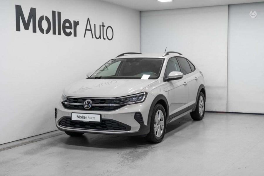 Grey Volkswagen Taigo 2022 in Vilnius, with an engine capacity of 1.00 L and mileage of 42 thousand km for 16500 €, photo 1 on AUTOMOTO.COM.LV