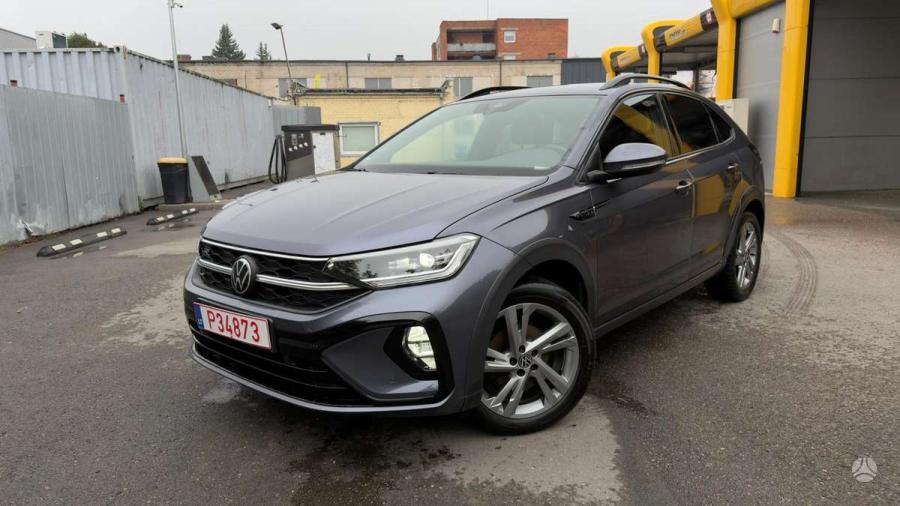 Pelēks Volkswagen Taigo 2022 Kauņa, ar dzinēja tilpumu 1.50 L un nobraukumu 36 tūkst. km par 22385 €, foto 1 vietnē AUTOMOTO.COM.LV
