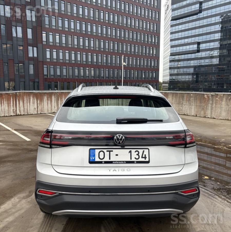Pelēks Volkswagen Taigo 2022 Rīga, ar dzinēja tilpumu 1.50 L un nobraukumu 45 tūkst. km par 18400 €, foto 7 vietnē AUTOMOTO.COM.LV