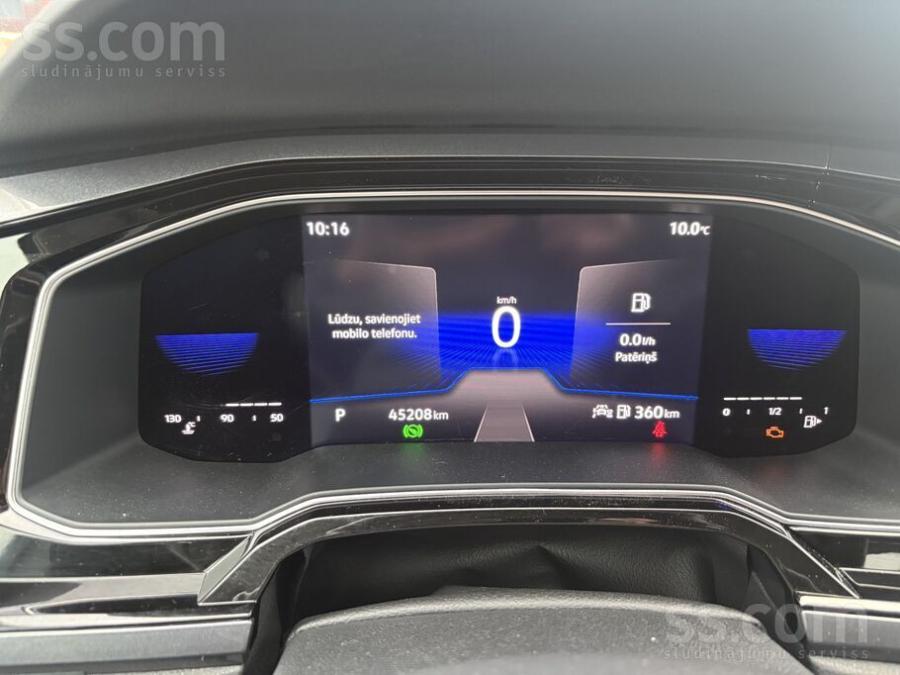 Pelēks Volkswagen Taigo 2022 Rīga, ar dzinēja tilpumu 1.50 L un nobraukumu 45 tūkst. km par 18400 €, foto 10 vietnē AUTOMOTO.COM.LV