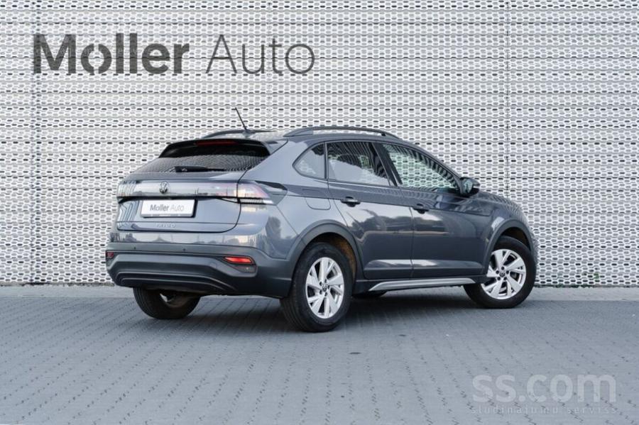 Pelēks Volkswagen Taigo 2023 Rīga, ar dzinēja tilpumu 1.00 L un nobraukumu 60 tūkst. km par 16850 €, foto 5 vietnē AUTOMOTO.COM.LV