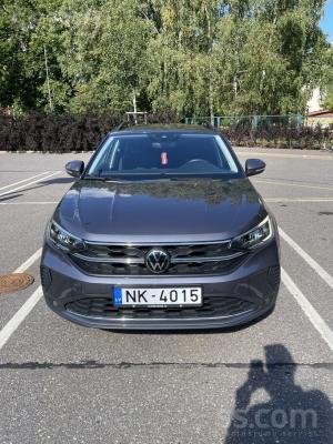 Grey Volkswagen Taigo 2023 in Riga, with an engine capacity of 1.00 L and mileage of 37 thousand km for 18000 €, photo  on AUTOMOTO.COM.LV