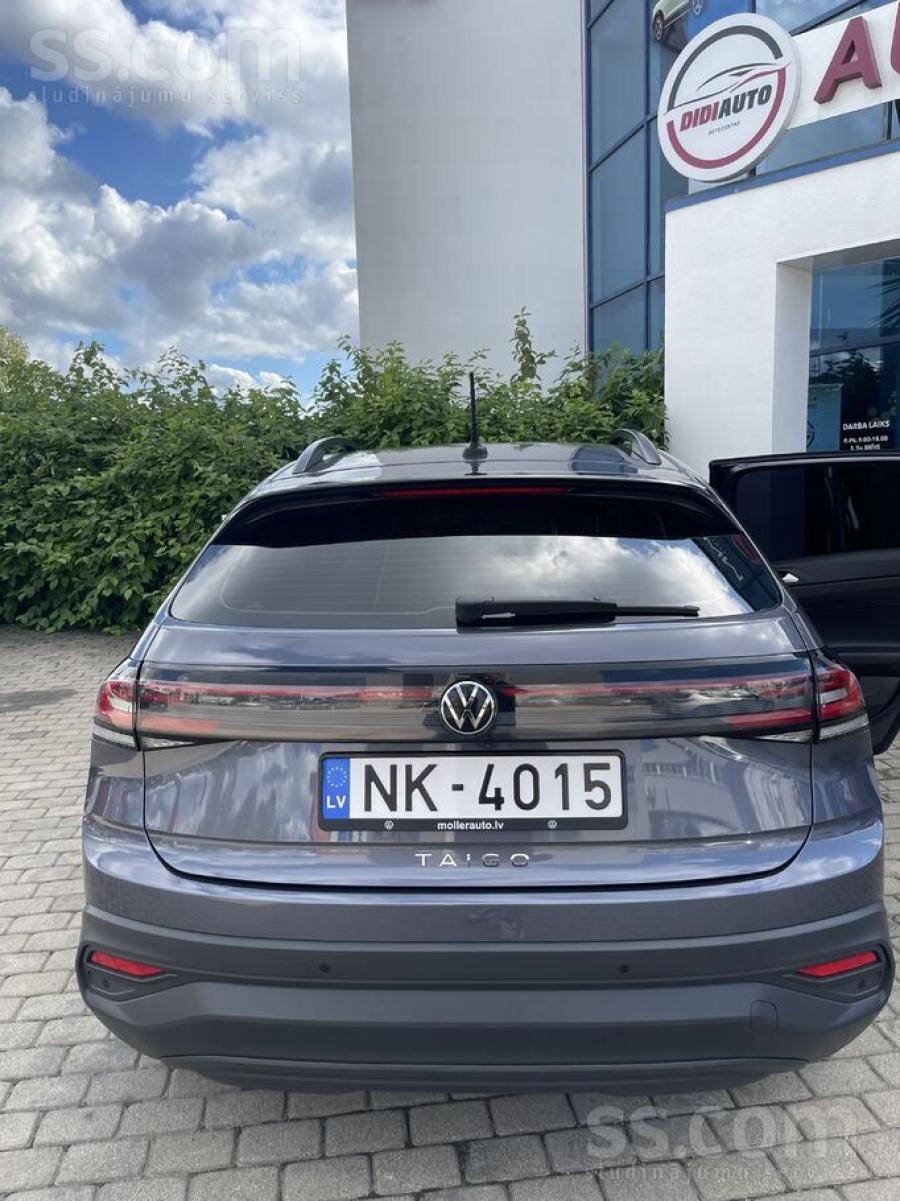 Grey Volkswagen Taigo 2023 in Riga, with an engine capacity of 1.00 L and mileage of 37 thousand km for 18000 €, photo 12 on AUTOMOTO.COM.LV