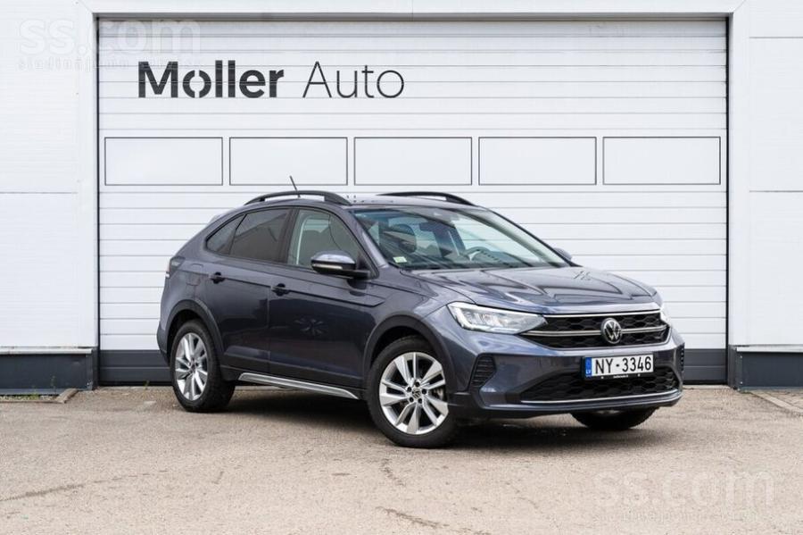 Pelēks Volkswagen Taigo 2024 Rīga, ar dzinēja tilpumu 1.00 L un nobraukumu 20 tūkst. km par 20950 €, foto 3 vietnē AUTOMOTO.COM.LV