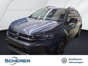 Pelēks Volkswagen Taigo 2025 Kauņa, ar dzinēja tilpumu 1.00 L un nobraukumu 23 tūkst. km par 24307 €, foto  vietnē AUTOMOTO.COM.LV