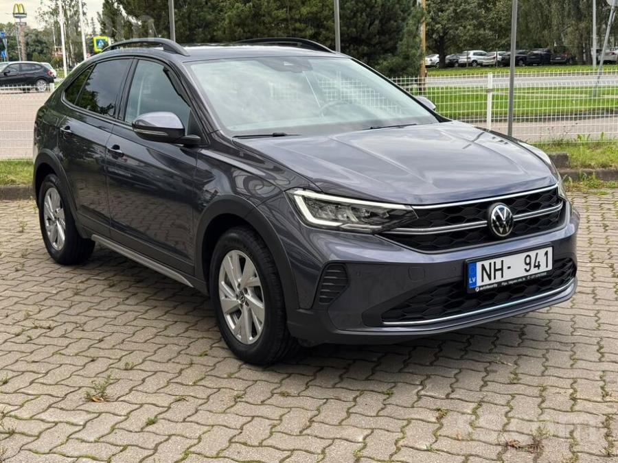 Pelēks Volkswagen Taigo 2022 Rīga, ar dzinēja tilpumu 1.00 L un nobraukumu 48 tūkst. km par 16850 €, foto 1 vietnē AUTOMOTO.COM.LV