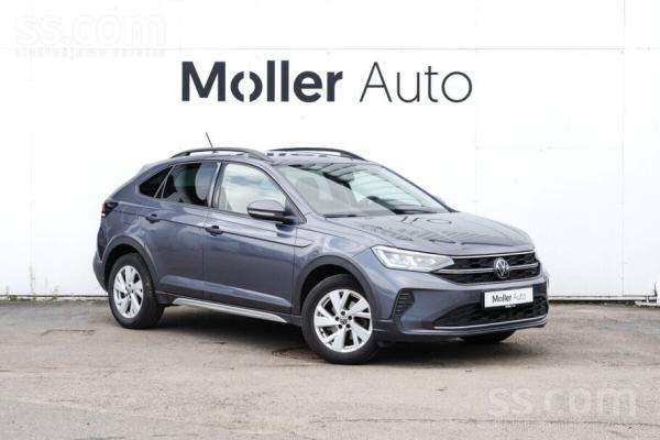 Pelēks Volkswagen Taigo 2023 Rīga, ar dzinēja tilpumu 1.00 L un nobraukumu 95 tūkst. km par 15950 €, foto 2 vietnē AUTOMOTO.COM.LV