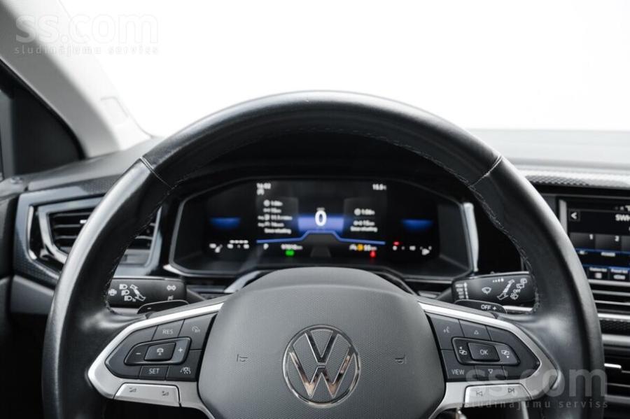 Grey Volkswagen Taigo 2023 in Riga, with an engine capacity of 1.00 L and mileage of 95 thousand km for 15950 €, photo 12 on AUTOMOTO.COM.LV