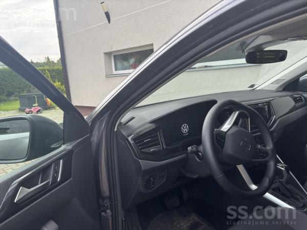 Grey Volkswagen Taigo 2024 in Riga, with an engine capacity of 1.00 L and mileage of 10 thousand km for 22900 €, photo 7 on AUTOMOTO.COM.LV