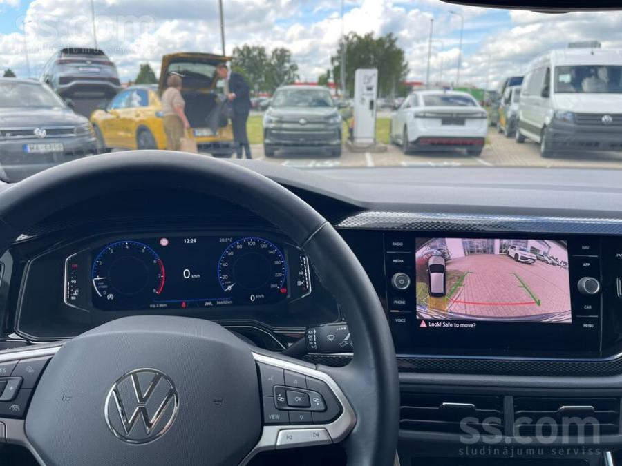 Pelēks Volkswagen Taigo 2025 Rīga, ar dzinēja tilpumu 1.00 L un nobraukumu 36 tūkst. km par 18500 €, foto 9 vietnē AUTOMOTO.COM.LV