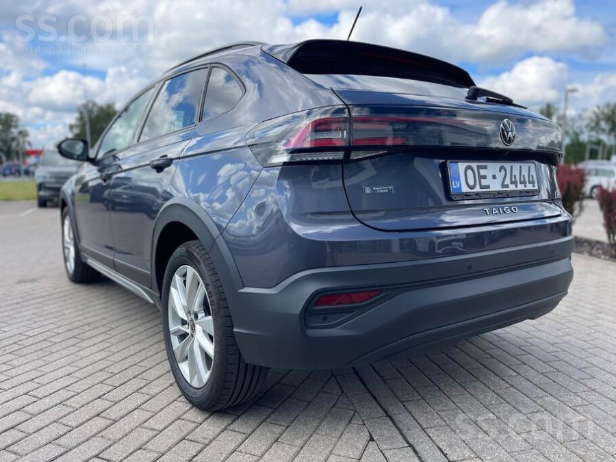 Pelēks Volkswagen Taigo 2025 Rīga, ar dzinēja tilpumu 1.00 L un nobraukumu 36 tūkst. km par 18500 €, foto 14 vietnē AUTOMOTO.COM.LV