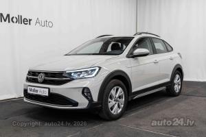 Pelēks Volkswagen Taigo 2022 Tallina, ar dzinēja tilpumu 1.00 L un nobraukumu 52 tūkst. km par 17900 €, foto  vietnē AUTOMOTO.COM.LV