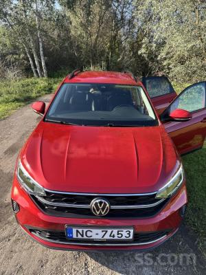 Red Volkswagen Taigo 2022 in Riga, with an engine capacity of 1.00 L and mileage of 79 thousand km for 15500 €, photo  on AUTOMOTO.COM.LV