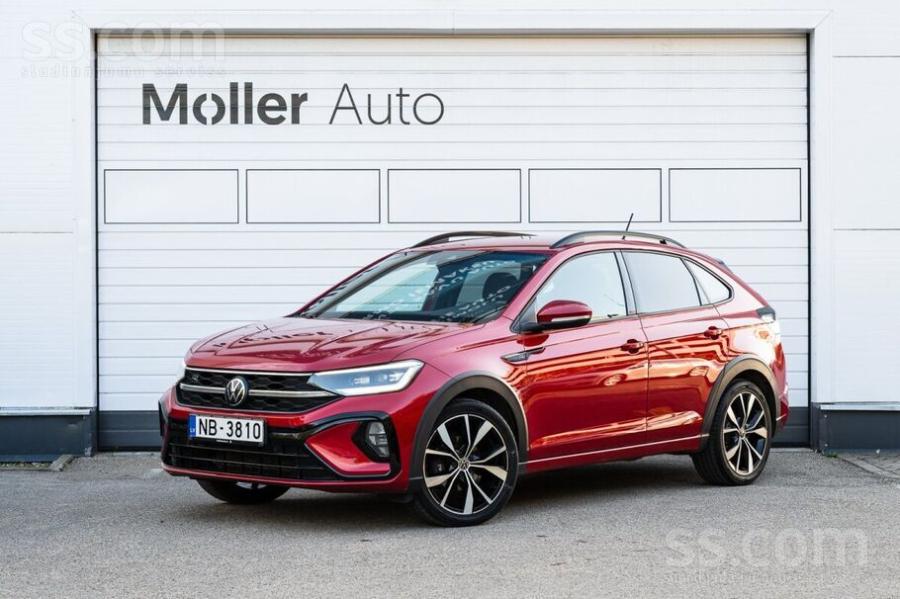 Sarkans Volkswagen Taigo 2022 Rīga, ar dzinēja tilpumu 1.00 L un nobraukumu 77 tūkst. km par 18950 €, foto 1 vietnē AUTOMOTO.COM.LV