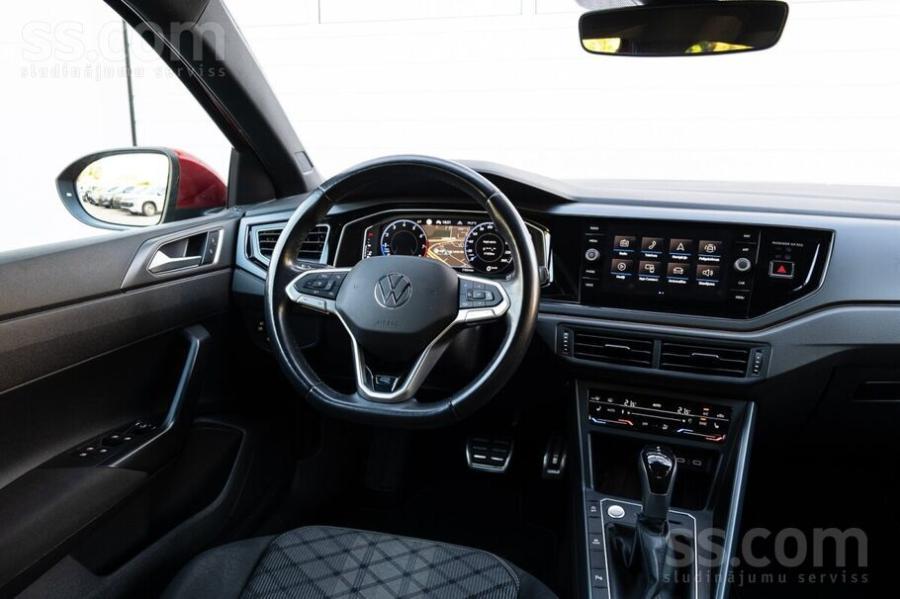 Sarkans Volkswagen Taigo 2022 Rīga, ar dzinēja tilpumu 1.00 L un nobraukumu 77 tūkst. km par 18950 €, foto 9 vietnē AUTOMOTO.COM.LV