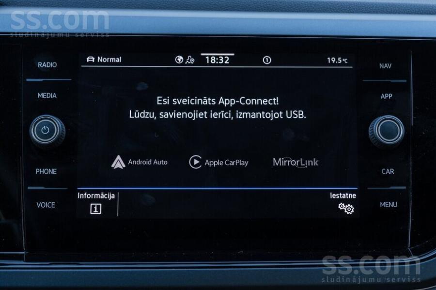 Sarkans Volkswagen Taigo 2022 Rīga, ar dzinēja tilpumu 1.00 L un nobraukumu 77 tūkst. km par 18950 €, foto 13 vietnē AUTOMOTO.COM.LV