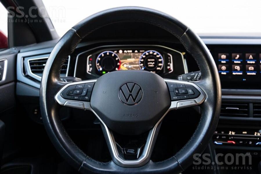 Sarkans Volkswagen Taigo 2022 Rīga, ar dzinēja tilpumu 1.00 L un nobraukumu 77 tūkst. km par 18950 €, foto 18 vietnē AUTOMOTO.COM.LV