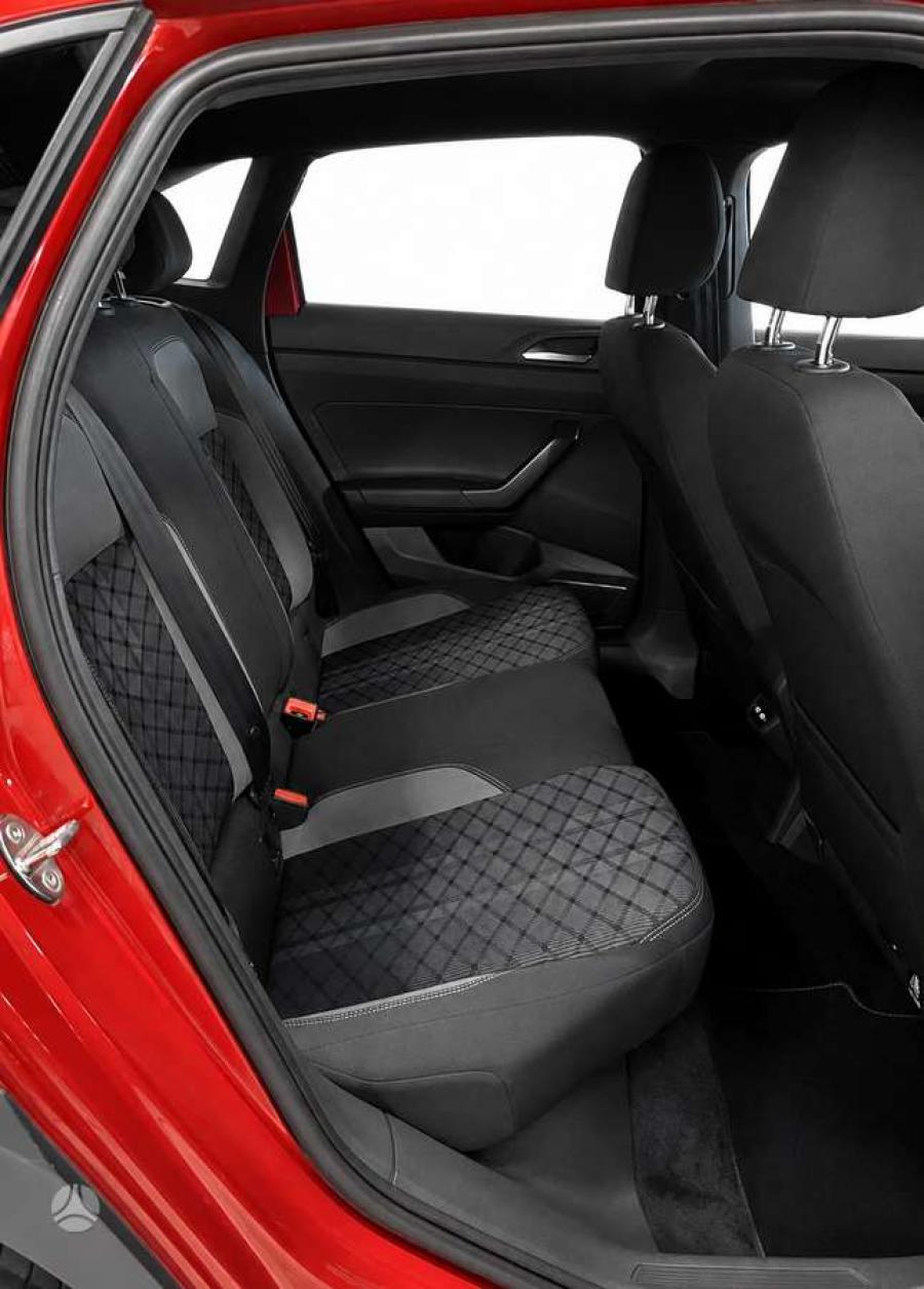 Red Volkswagen Taigo 2022 in Kaunas, with an engine capacity of 1.00 L and mileage of 72 thousand km for 18300 €, photo 11 on AUTOMOTO.COM.LV