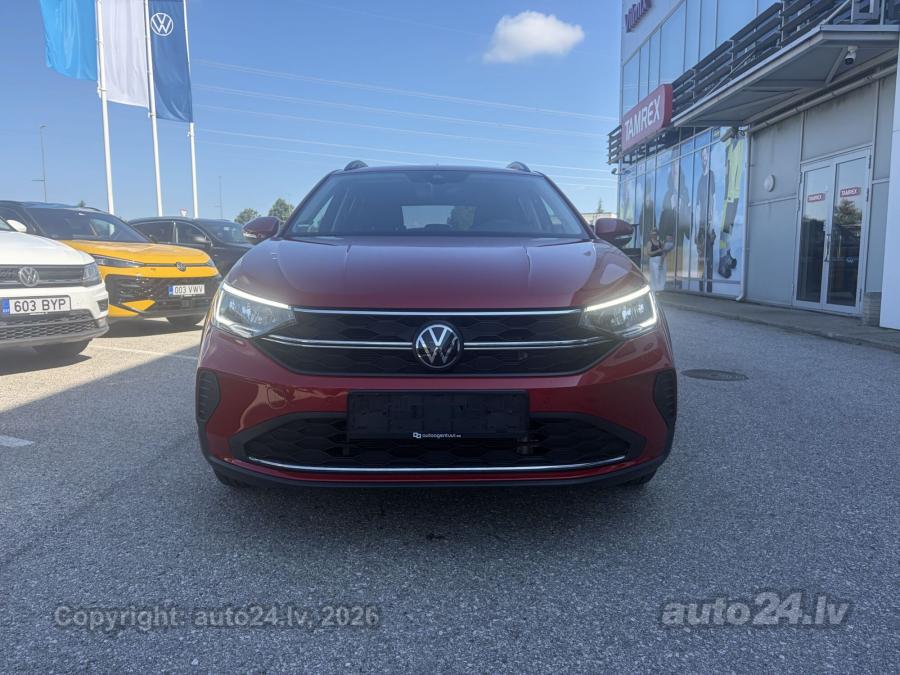 Red Volkswagen Taigo 2024 in Viljandi, with an engine capacity of 1.00 L and mileage of 11 thousand km for 22990 €, photo 13 on AUTOMOTO.COM.LV