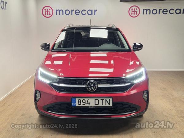 Sarkans Volkswagen Taigo 2022 Tallina, ar dzinēja tilpumu 1.00 L un nobraukumu 109 tūkst. km par 19900 €, foto 2 vietnē AUTOMOTO.COM.LV