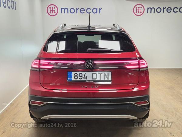 Sarkans Volkswagen Taigo 2022 Tallina, ar dzinēja tilpumu 1.00 L un nobraukumu 109 tūkst. km par 19900 €, foto 5 vietnē AUTOMOTO.COM.LV