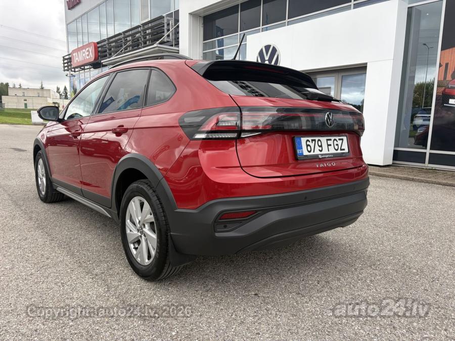 Sarkans Volkswagen Taigo 2022 Viljandi, ar dzinēja tilpumu 1.00 L un nobraukumu 82 tūkst. km par 14890 €, foto 4 vietnē AUTOMOTO.COM.LV