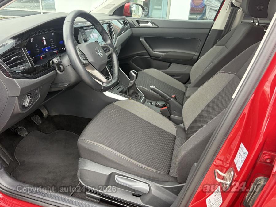 Sarkans Volkswagen Taigo 2022 Viljandi, ar dzinēja tilpumu 1.00 L un nobraukumu 82 tūkst. km par 14890 €, foto 7 vietnē AUTOMOTO.COM.LV