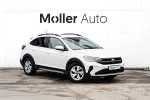 White Volkswagen Taigo 2022 in Riga, with an engine capacity of 1.00 L and mileage of 72 thousand km for 21500 €, photo 3 on AUTOMOTO.COM.LV