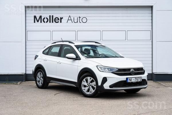 Balts Volkswagen Taigo 2022 Rīga, ar dzinēja tilpumu 1.00 L un nobraukumu 57 tūkst. km par 13950 €, foto 2 vietnē AUTOMOTO.COM.LV