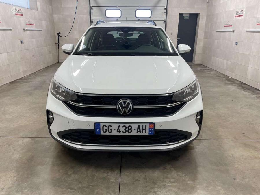 White Volkswagen Taigo 2022 in Marijampole, with an engine capacity of 1.00 L and mileage of 182 thousand km for 14399 €, photo 3 on AUTOMOTO.COM.LV