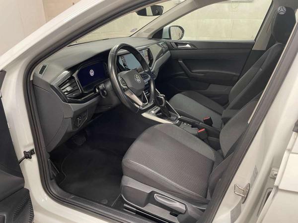 White Volkswagen Taigo 2022 in Marijampole, with an engine capacity of 1.00 L and mileage of 182 thousand km for 14399 €, photo 8 on AUTOMOTO.COM.LV
