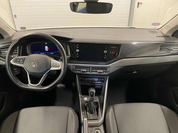 White Volkswagen Taigo 2022 in Marijampole, with an engine capacity of 1.00 L and mileage of 182 thousand km for 14399 €, photo 9 on AUTOMOTO.COM.LV