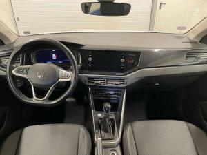 White Volkswagen Taigo 2022 in Marijampole, with an engine capacity of 1.00 L and mileage of 182 thousand km for 14399 €, photo 10 on AUTOMOTO.COM.LV