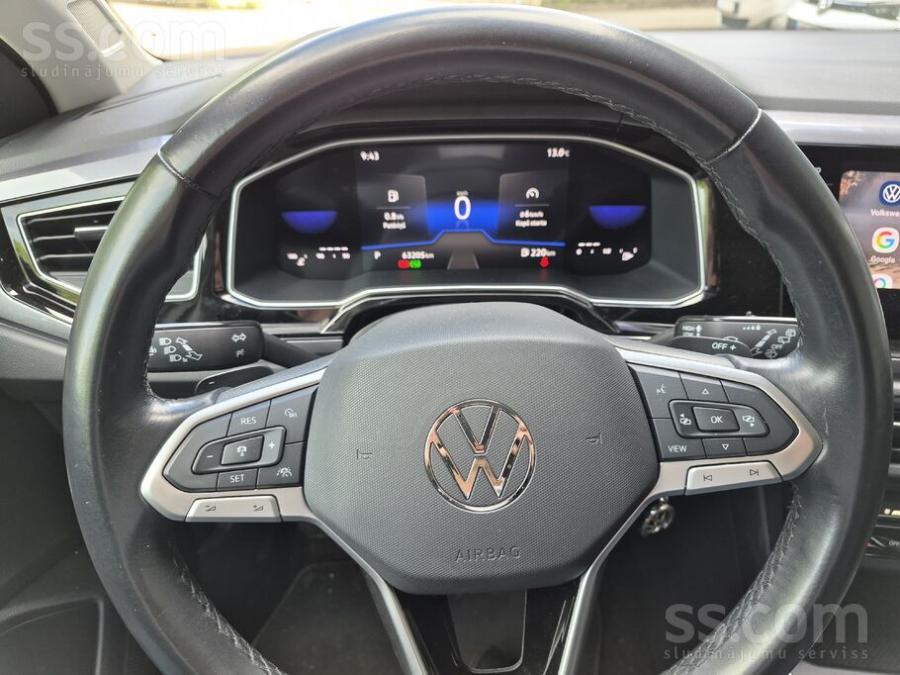 Balts Volkswagen Taigo 2023 Rīga, ar dzinēja tilpumu 1.00 L un nobraukumu 64 tūkst. km par 17300 €, foto 15 vietnē AUTOMOTO.COM.LV