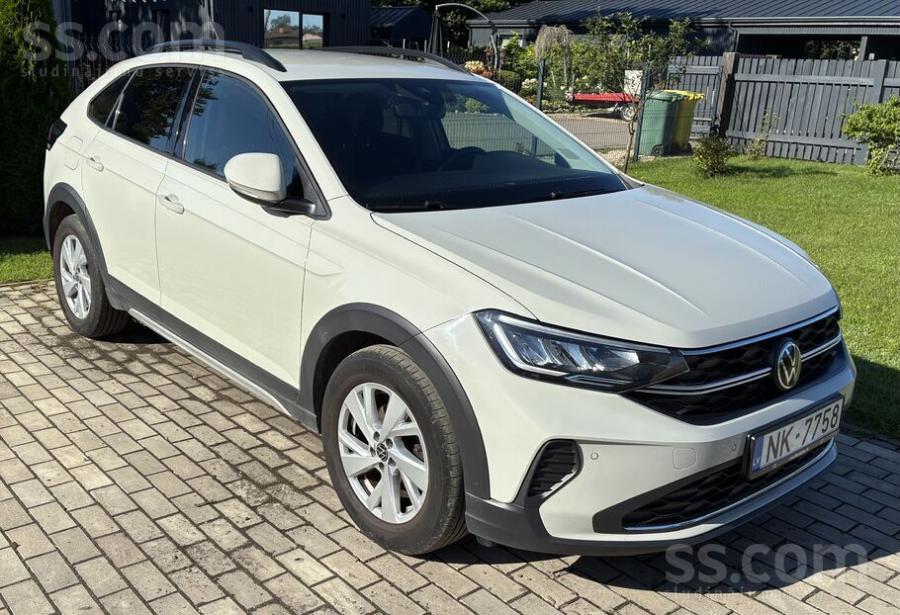 Balts Volkswagen Taigo 2023 Rīga, ar dzinēja tilpumu 1.00 L un nobraukumu 78 tūkst. km par 16700 €, foto 3 vietnē AUTOMOTO.COM.LV