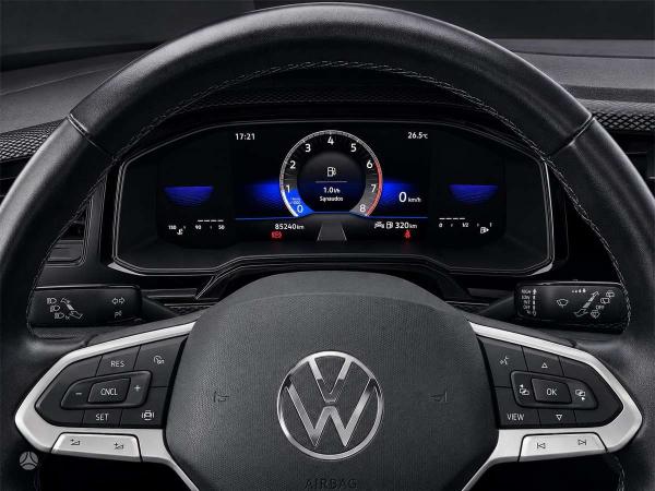 Balts Volkswagen Taigo 2022 Viļņa, ar dzinēja tilpumu 1.00 L un nobraukumu 85 tūkst. km par 13550 €, foto 7 vietnē AUTOMOTO.COM.LV